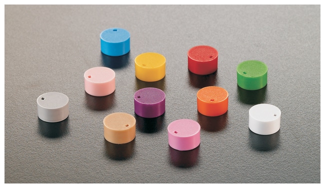 Simport ScientificCapinsert For Cryovial Tubes Color: Burnt orange:Vials | Fisher Scientific