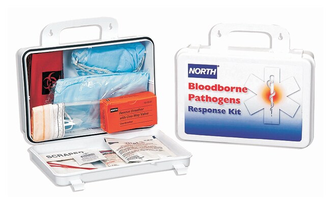 Honeywell North Bloodborne Pathogen First Aid Kits Bloodborne pathogen ...