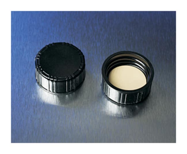 Corning Black Phenolic Threaded Screw Caps | Fisher Scientific