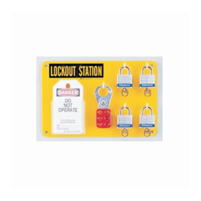 Brady Lockout Station with Components With four padlocks:Facility ...