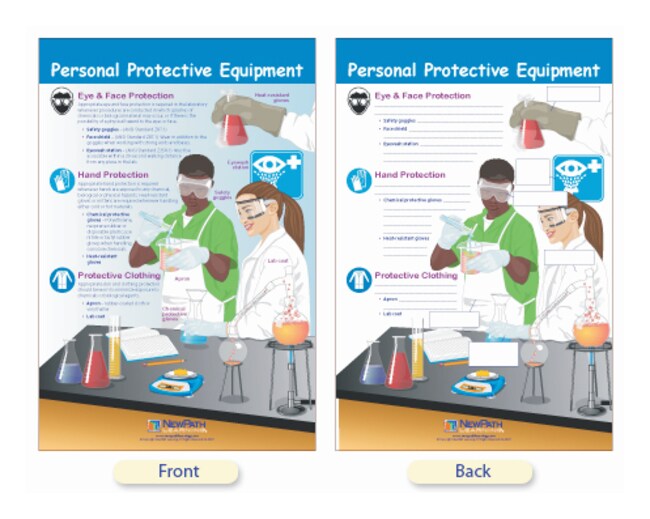 NewPath Learning Personal Protective Equipment Bulletin Board Chart ...