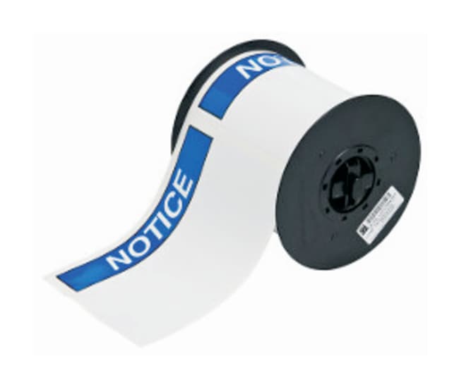 Brady™ BBP™ NOTICE Pre-Printed Pre-Cut Blank Sign Headers 4 x 6 in ...