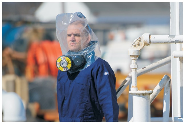 ILC Dover SCape Air Purifying Escape Hoods SCape CO/CBRN30 Escape hood ...