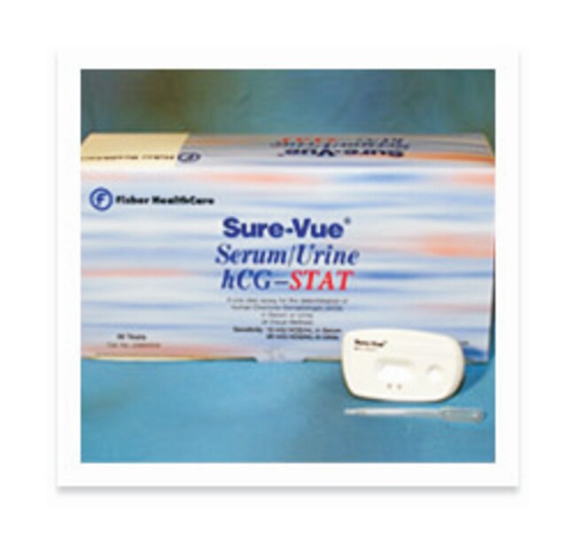 Fisherbrand Sure-Vue STAT Serum/Urine hCG Test Kit:Diagnostic Tests and