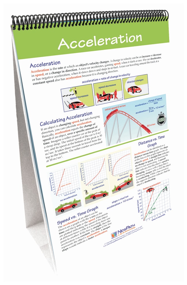 NewPath Learning Forces and Motion Flip Chart Set Forces and Motion ...