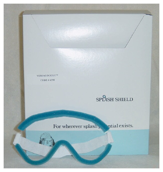 Splash Shield Versagoggle Disposable Eyewear Goggle:Gloves, Glasses and ...