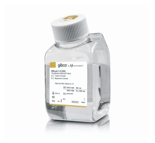 Gibco PBS 10X PH 7 4 Buffers And Standards Life Science Buffers