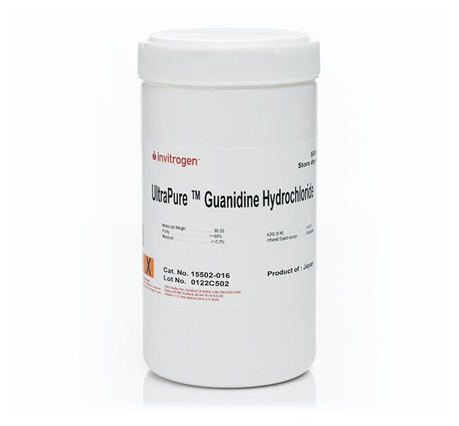 Invitrogen™ UltraPure™ Guanidin-Hydrochlorid 500g PCR-spezifische ...