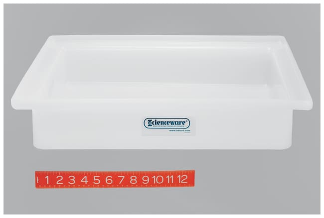 Bel-Art SP Scienceware General Purpose Trays Without Faucets Dimensions ...