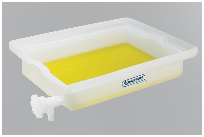 Bel Art™ General Purpose Trays With Faucets | Fisher Scientific