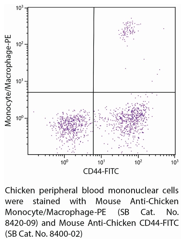 Monocyte/Macrophage Mouse anti-Chicken, R-PE, Clone: KUL01, Southern ...