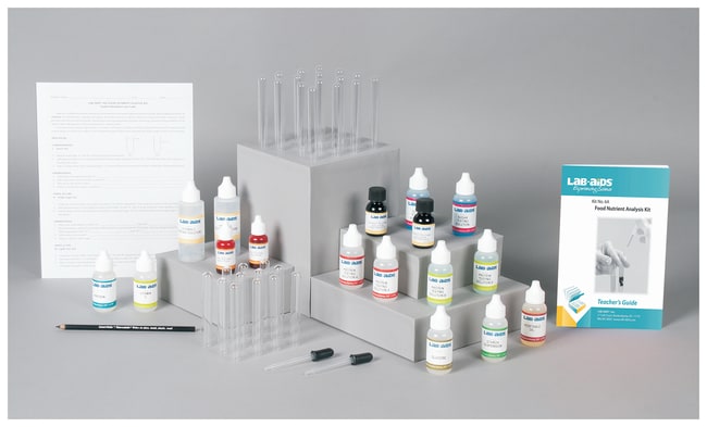 Lab-Aids Food Nutrient Analysis Kit Food Nutrient Analysis:Teaching ...