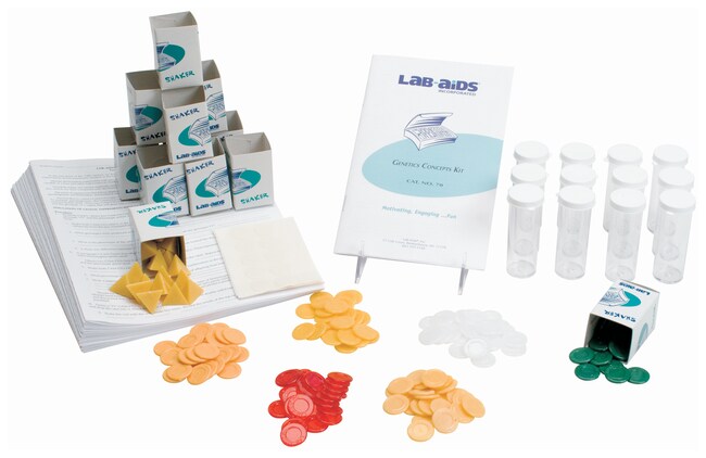 Lab-Aids Genetic Concepts Kit Genetics Concepts kit:Teaching Supplies ...