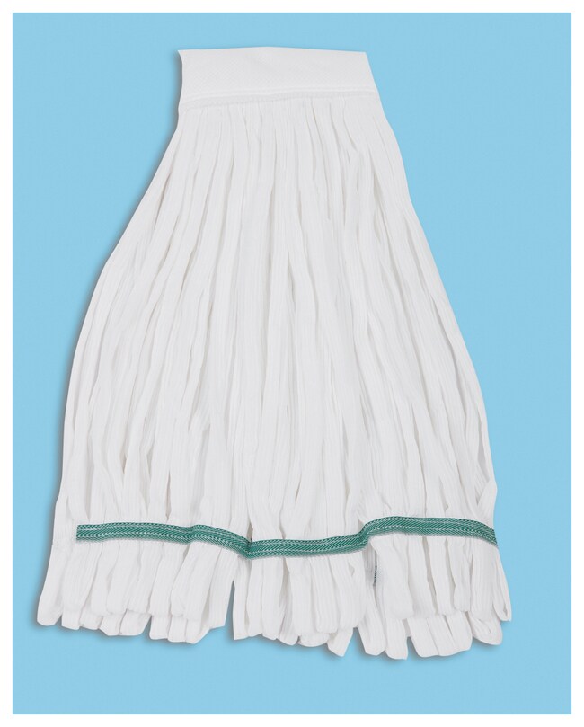 Contec Edgeless Non-Sterile Mop Heads Green tailband; 12/Cs., Quantity: | Fisher Scientific