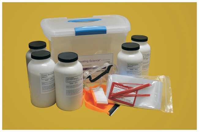 Innovating Science Acid, Caustic and Solvent Combination Spill Kit ...