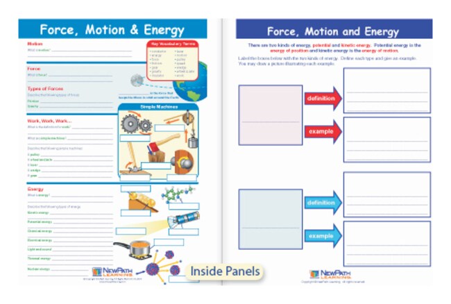 NewPath Learning Force, Motion and Energy Visual Learning Guide For ...
