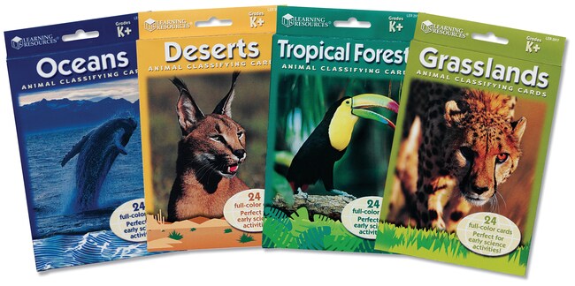 Animal Classifying Cards :Teaching Supplies:Biology Classroom | Fisher ...
