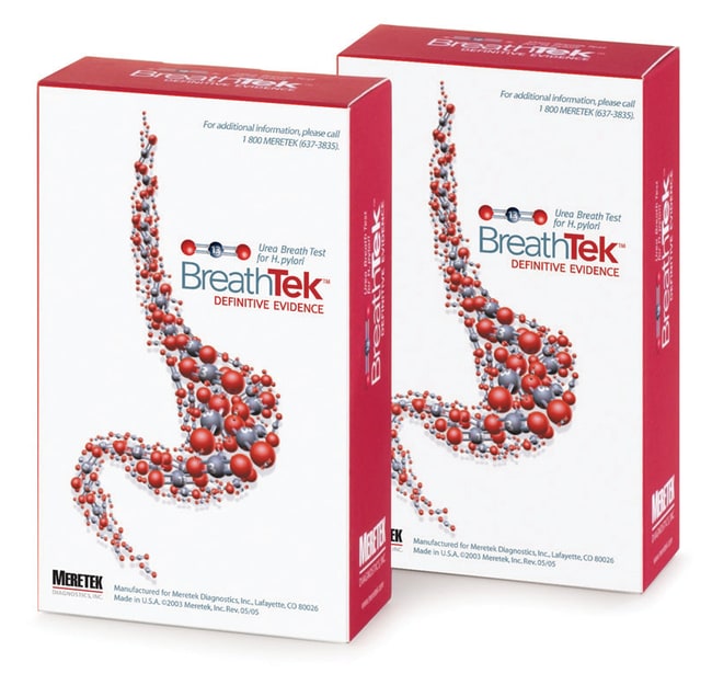 Otsuka America BreathTek UBT H. pylori Test Kit BreathTek UBT H. pylori