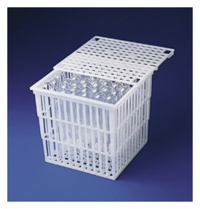 Bel-Art SP Scienceware Test Tube Basket Without lid; 152 x 152 x 152mm ...