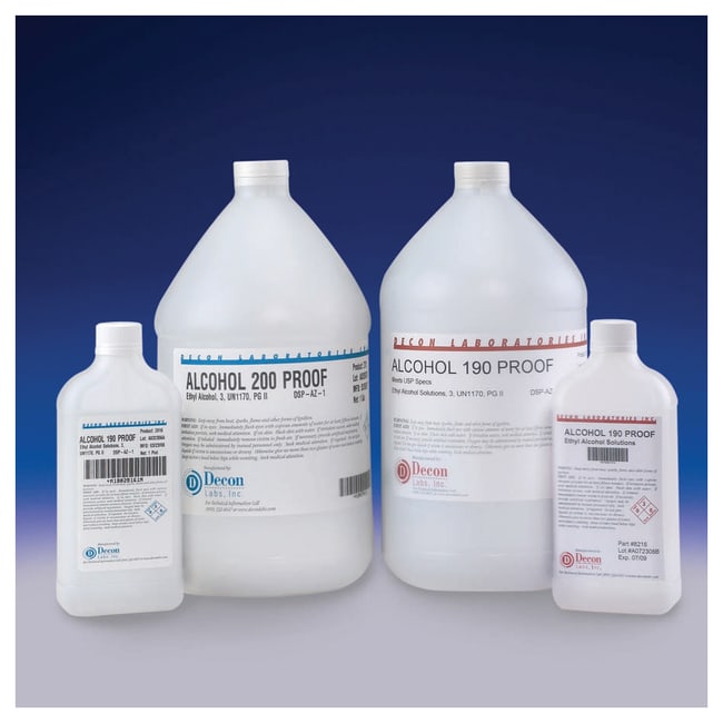 Ethyl Alcohol - Denatured Ethanol 200 Proof 99 Percent Ethyl Alcohol ...