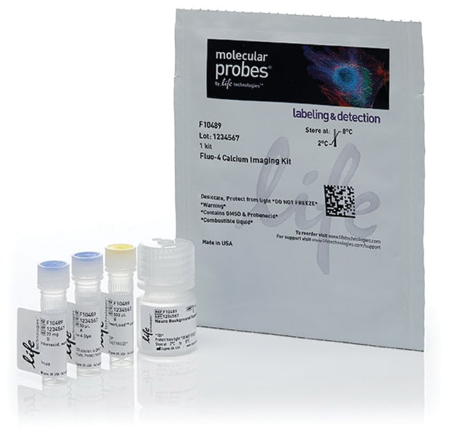 Molecular Probes Fluo-4 Calcium Imaging Kit 1 kit:Life Sciences ...