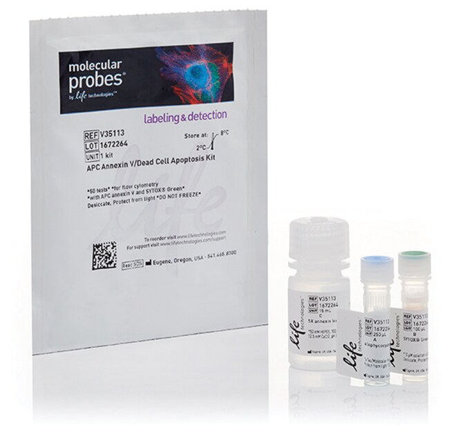 Molecular Probes™ Dead Cell Apoptosis Kit with Annexin V APC and SYTOX ...