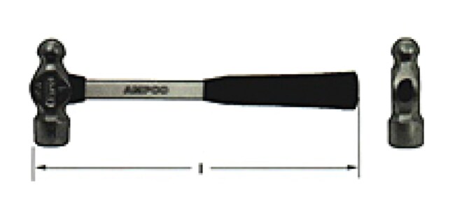 Ampco Safety Tools Ball Peen Hammers:Facility Safety and Maintenance ...