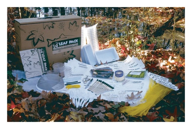 LaMotte Leaf Pack Experiments Stream Ecology Testing Kit :Teaching ...