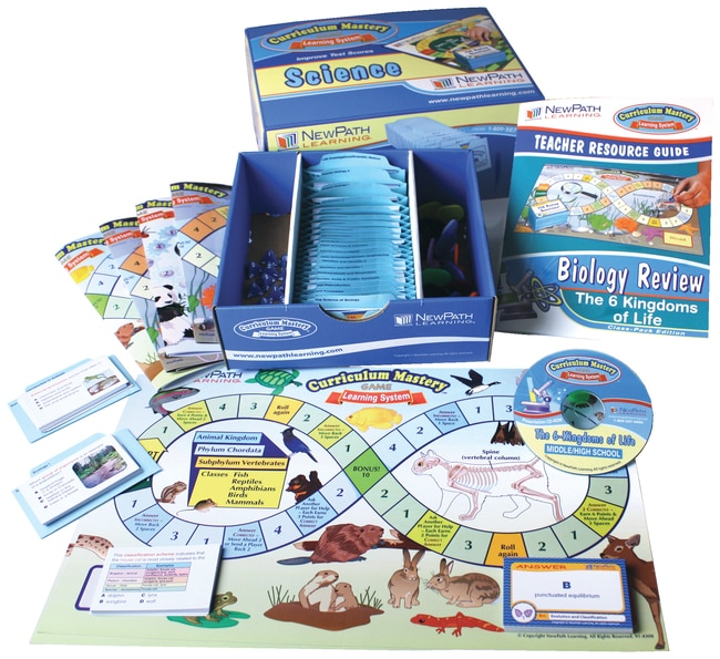 NewPath Learning Curriculum Mastery Game: Six Kingdoms of Life ...