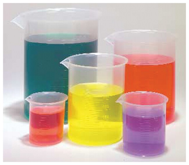 United Scientific Supplies Plastic Beaker Set | Fisher Scientific