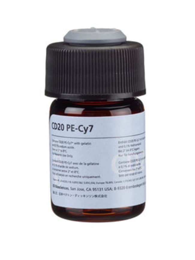 CD20 Mouse anti-Human, PE-Cy7, Clone: L27, BD 100 Tests; PE-Cy7 ...