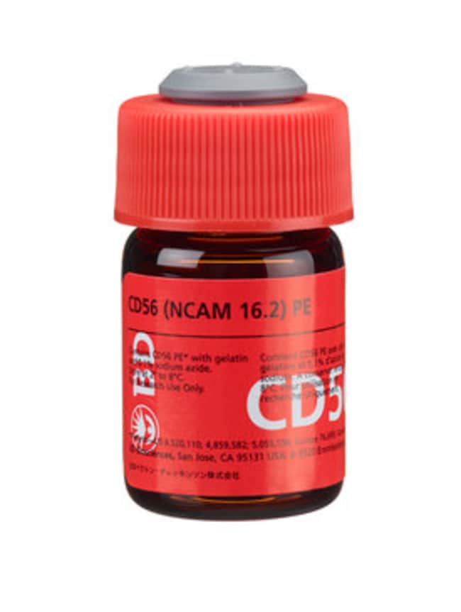 CD56 (N-CAM) Mouse anti-Human, PE, Clone: NCAM16.2, BD 50 Tests; PE ...