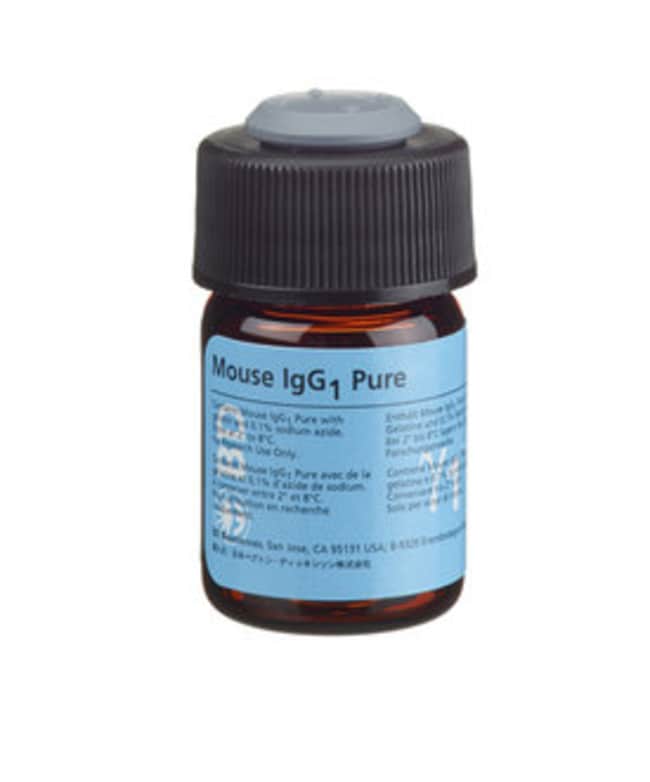 IgG1 Mouse, Unlabeled, Clone: X40, BD 100µg; Unlabeled:Life Sciences ...