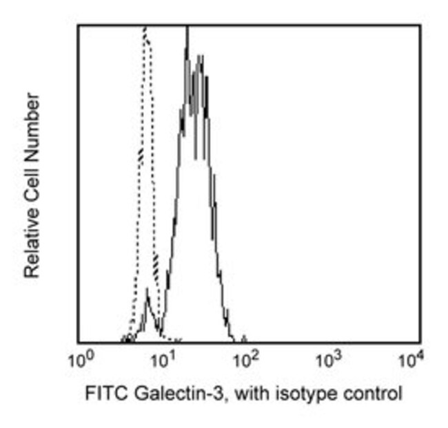 Galectin-3 Set Mouse anti-Human, FITC, Clone: B2C10, BD 100 Tests; FITC ...