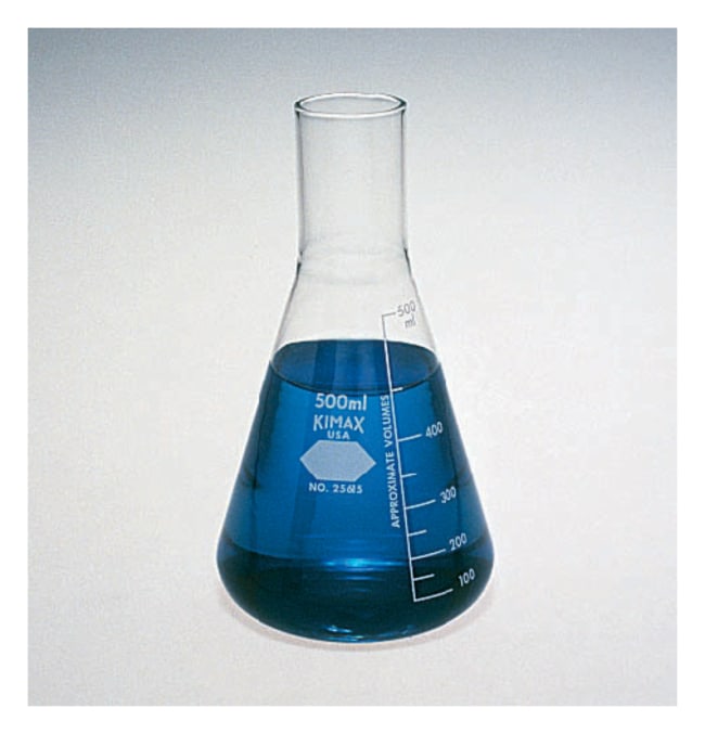 DWK Life Sciences Kimble KIMAX Long, Straight-Neck Flask with Capacity ...