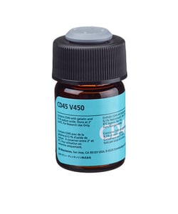 CD45 Mouse anti-Human, V450, Clone: 2D1, BD 100 Tests; V450:Antibodies ...