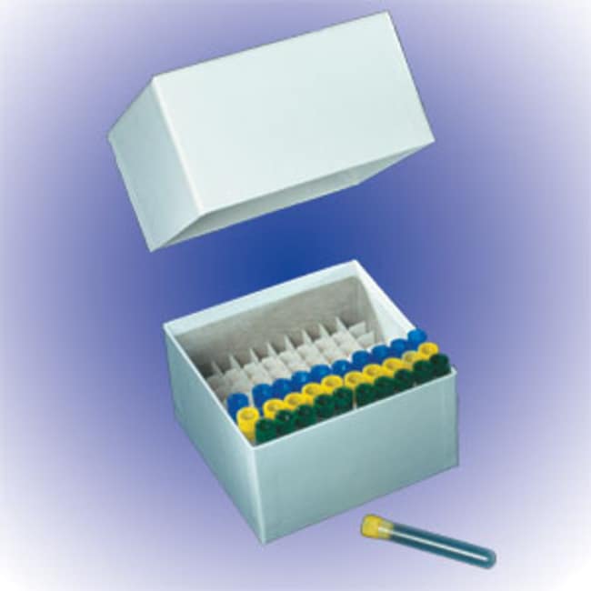 USA Scientific Inc 100-place cardboard box for 12 x 75 mm tubes ...
