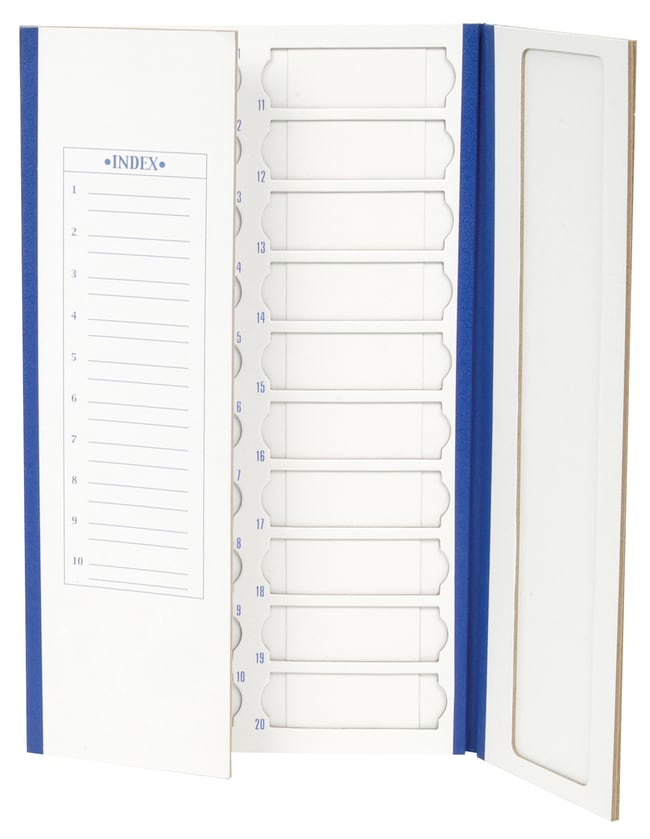 Heathrow Scientific™ 20-Place Cardboard Slide Tray | Fisher Scientific