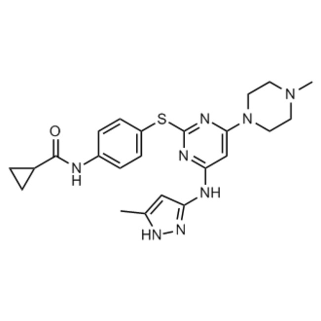 Medchemexpress LLC HY-10161 250mg , Tozasertib CAS:639089-54-6 Purity ...