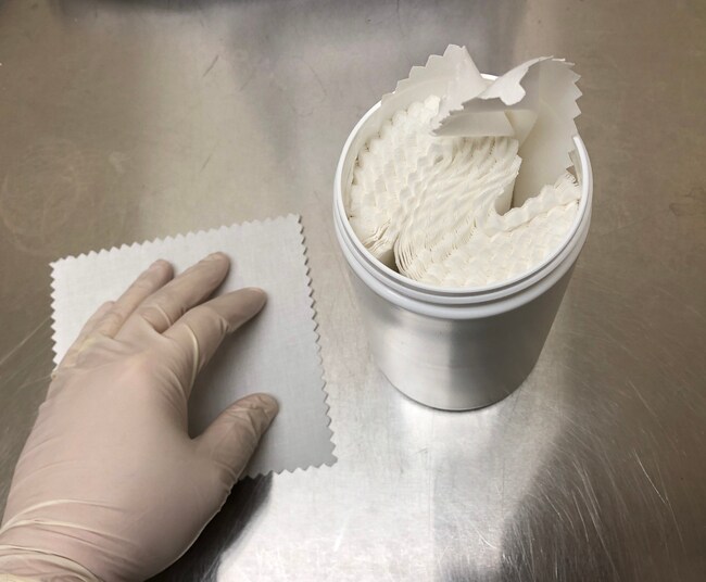 IW Tremont LabExact 70% IPA Cotton Cloth Wipes White | Buy Online | IW ...