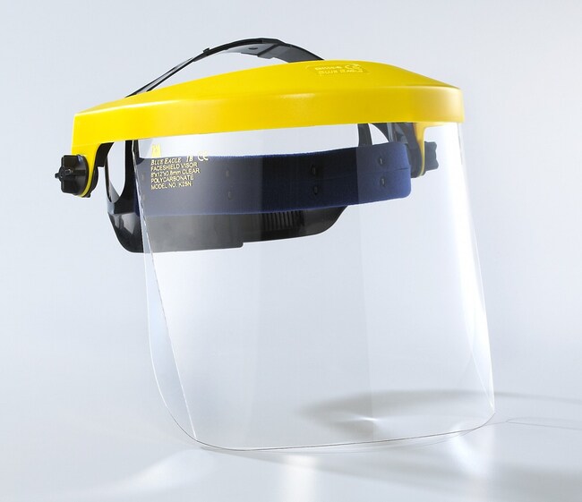 Blue Eagle K-Series Safety Face Shields with Browguard and Visor: Home ...