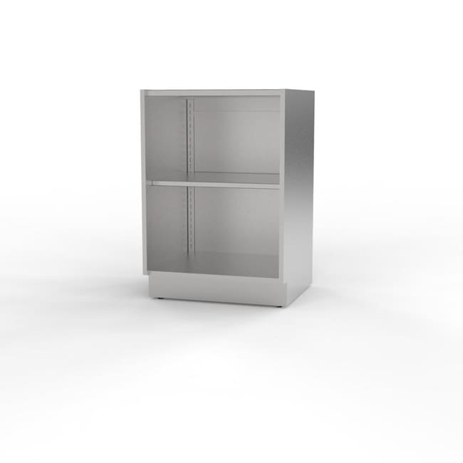 Mopec Open-Faced Base Cabinet, Standing Height | Fisher Scientific