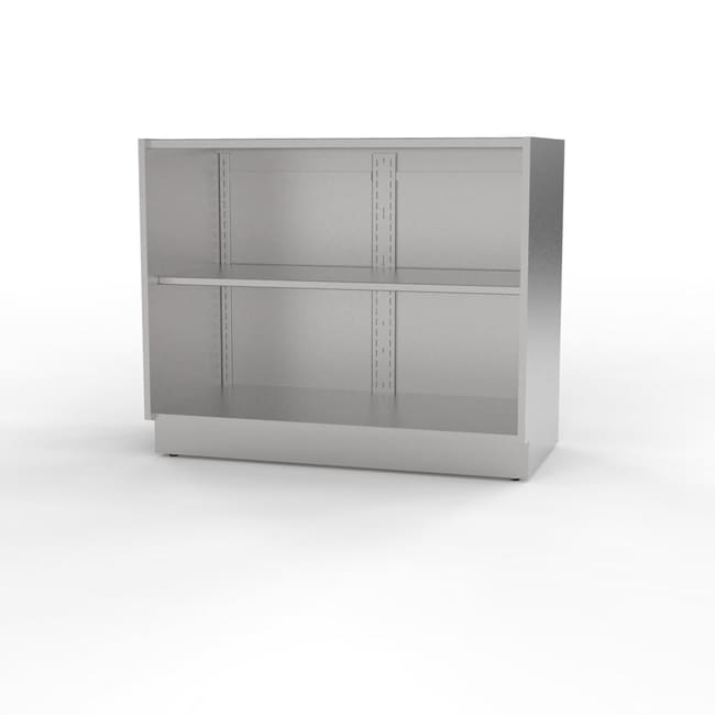 Mopec Open-Faced Base Cabinet, Standing Height 42 in. | Buy Online ...