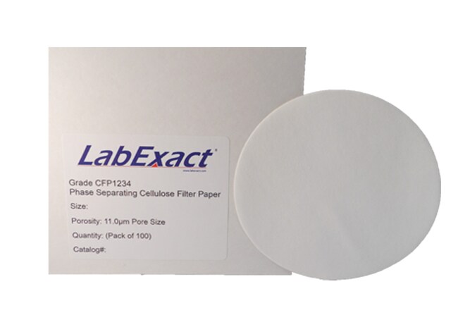 IW Tremont Co Inc Phase separating cellulose filter paper 11.0cm dia ...