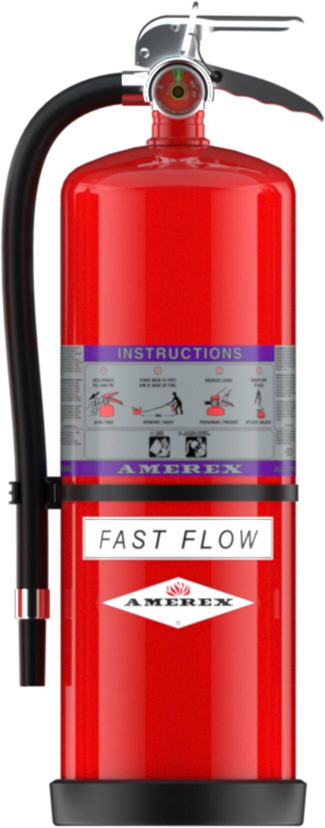 AmerexHigh-Performance Fire Extinguisher with PK Fast Flow Capacity: 20 ...