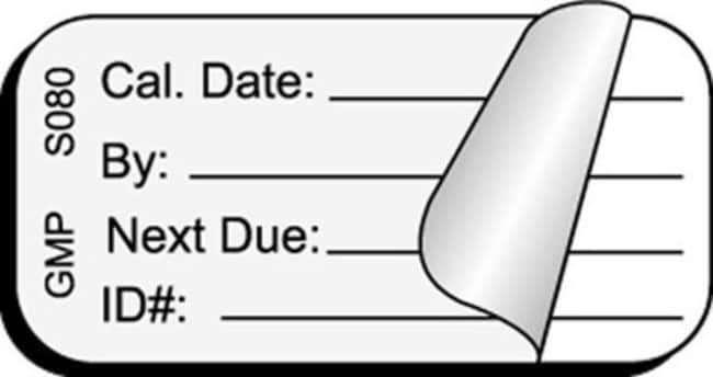 Gmp Labeling Inc Calibration Date (Self-Laminating) Status Label - 1x0 ...