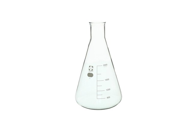 Vee Gee Scientific, Inc. Glass Erlenmeyer Flask, 2000 mL | Fisher ...