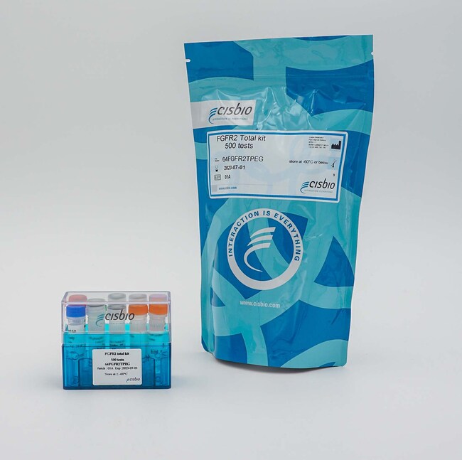 Perkin Elmer LLC Total-FGFR2 cellular kit, 500 Tests, Quantity: Each of ...