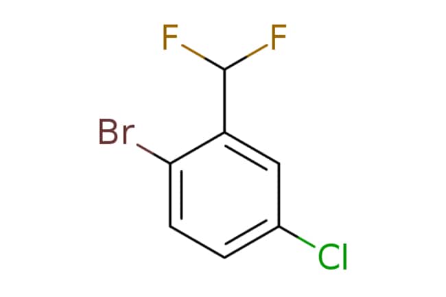 eMolecules 1-Bromo-4-chloro-2-(difluoromethyl)benzene stabilized over ... eMolecules 1-Bromo-4-chloro-2-(difluoromethyl)benzene stabilized over ...