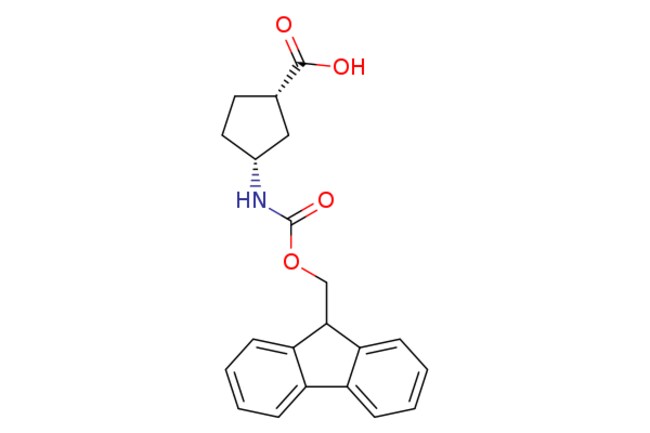 eMolecules (1S,3R)-3-(Fmoc-amino)cyclopentanecarboxylic acid | 220497 ...
